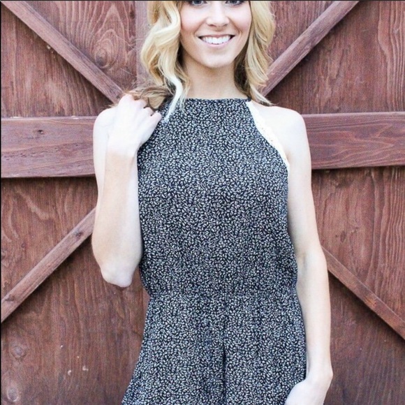 Ganji | Dresses | Black White Romper | Poshmark